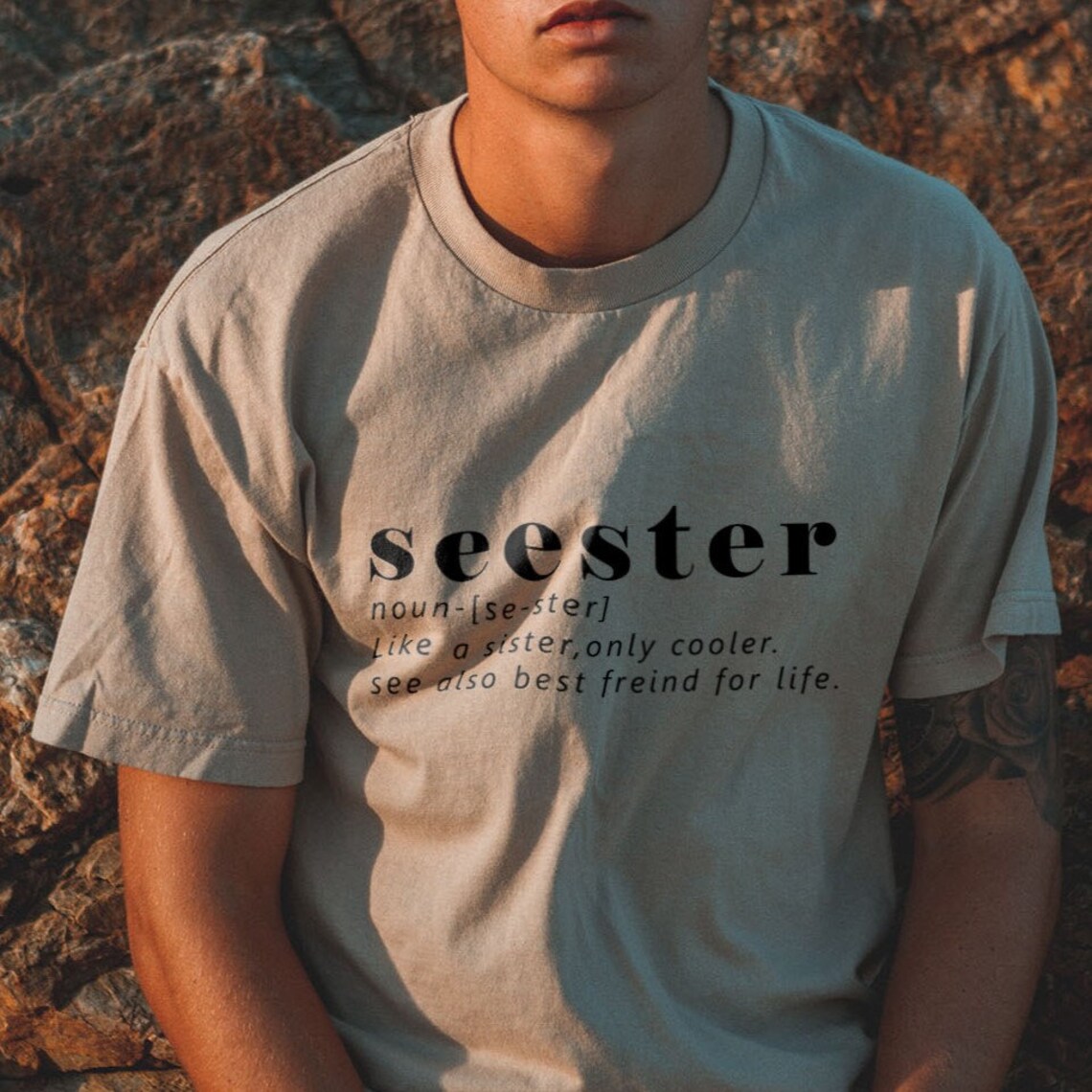 Seester Definition SVG PNG , Sister Birthday Gift , Sister Shirt , Cut ...