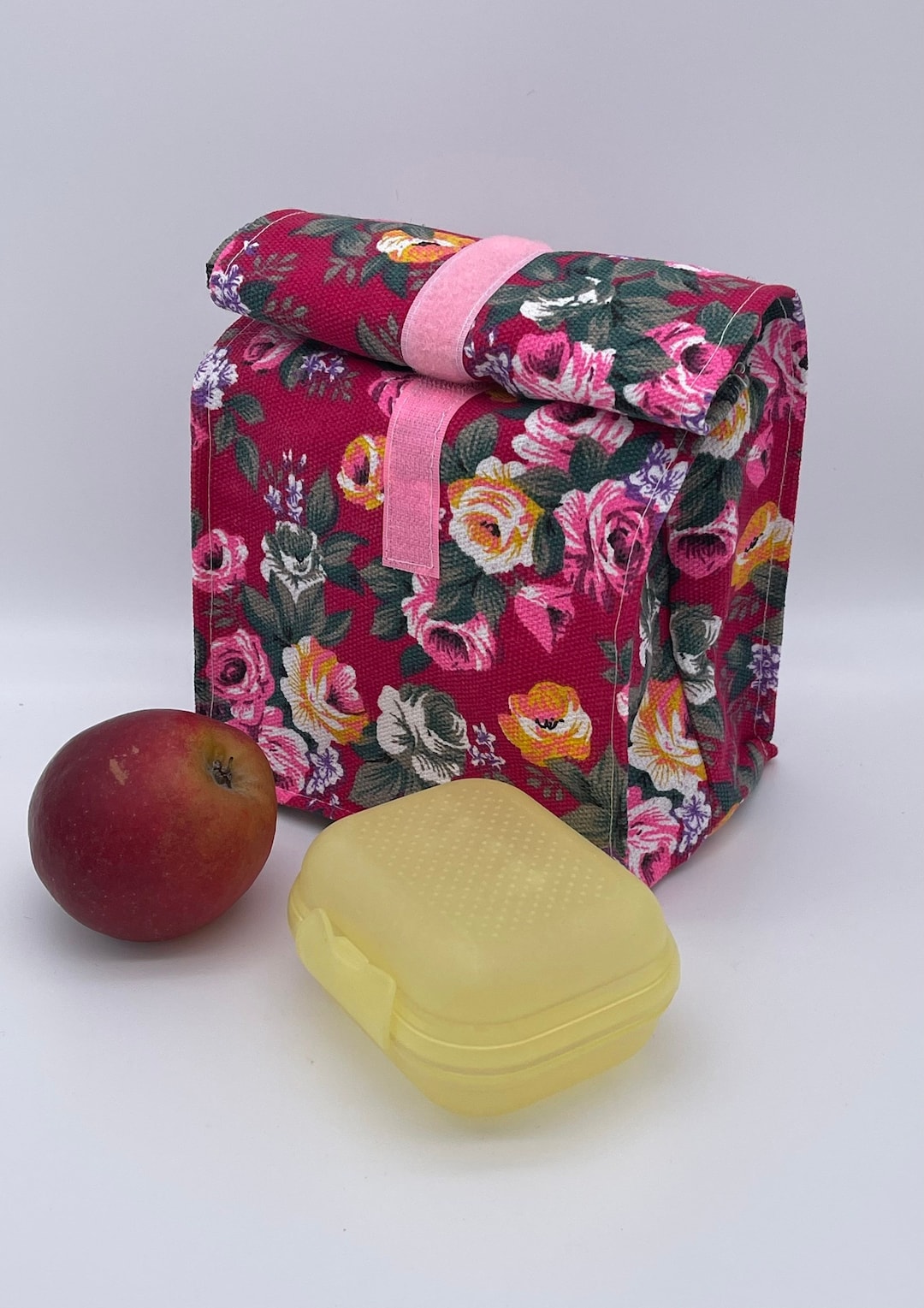 Lunch Bag Wet Bag Breakfast Bag Roses, Snack Bag, Sustainable Packaging ...