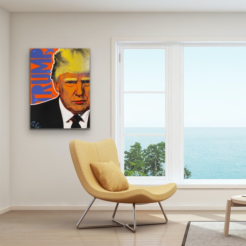 Trump Canvas Wall Art - Etsy