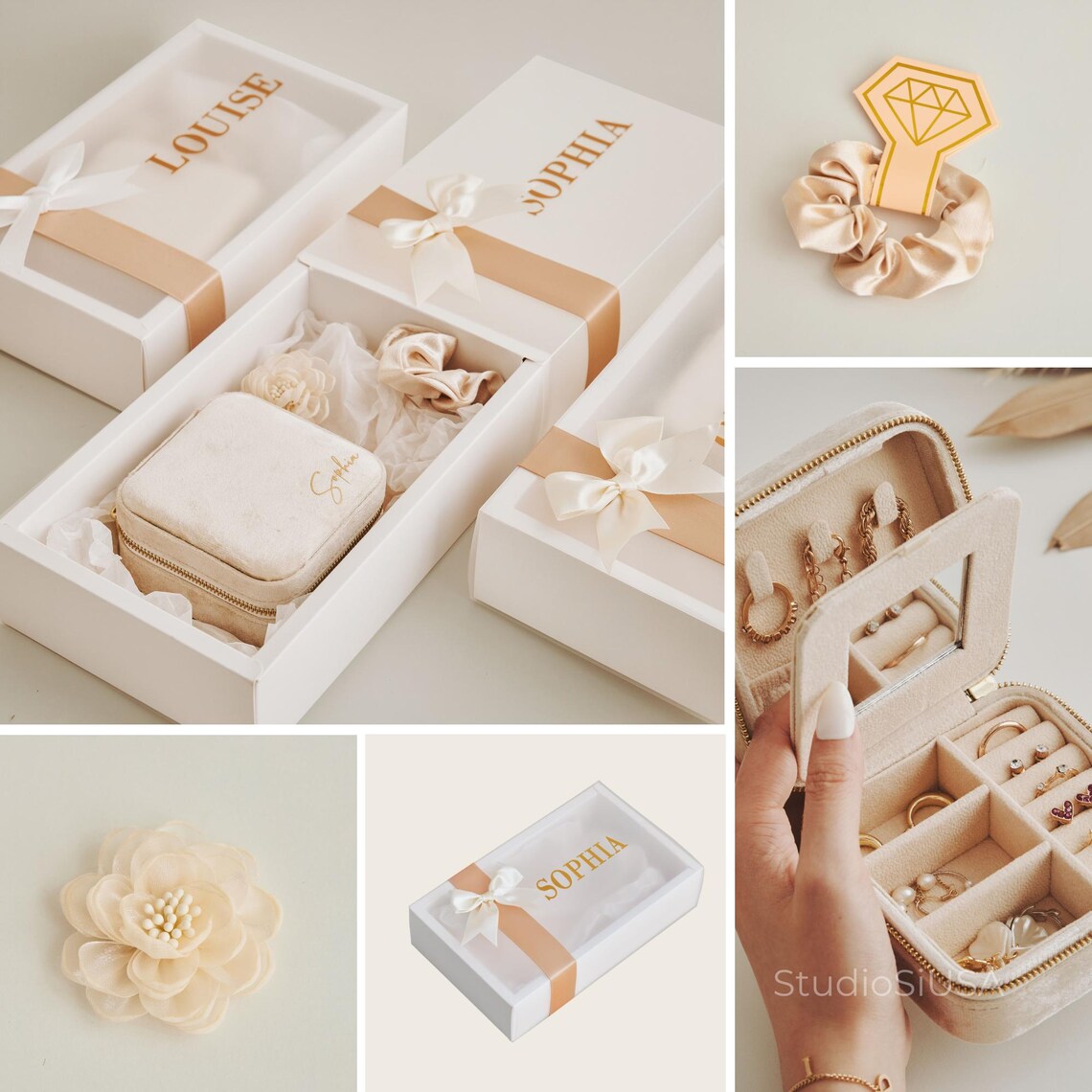 Bridesmaid Proposal Gift Boxes, Unique Bridesmaid Gift Boxes ...