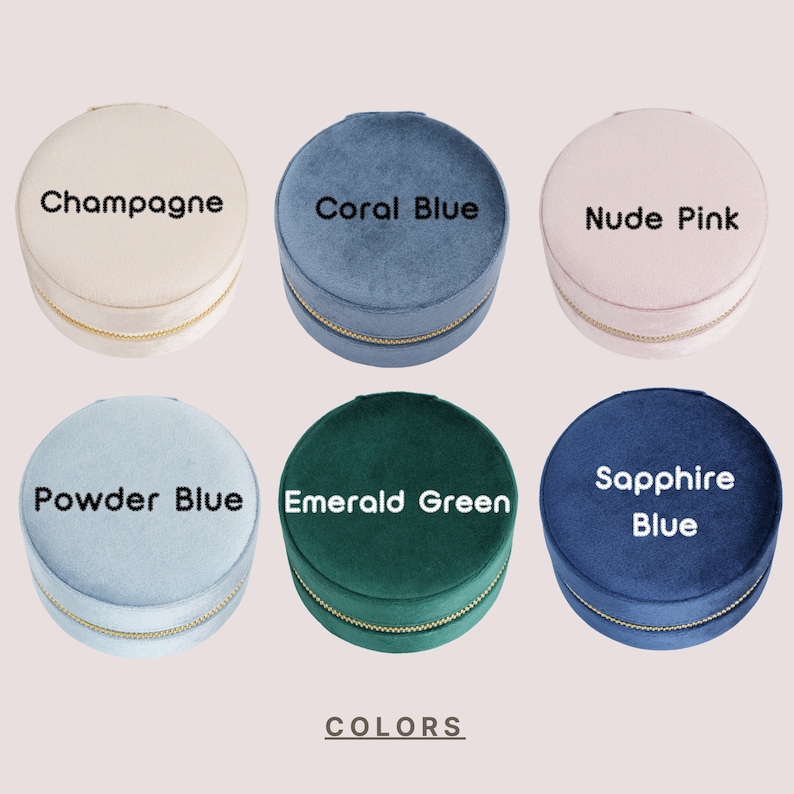 Constellation Custom Jewelry Box Round Jewelry Case - Etsy