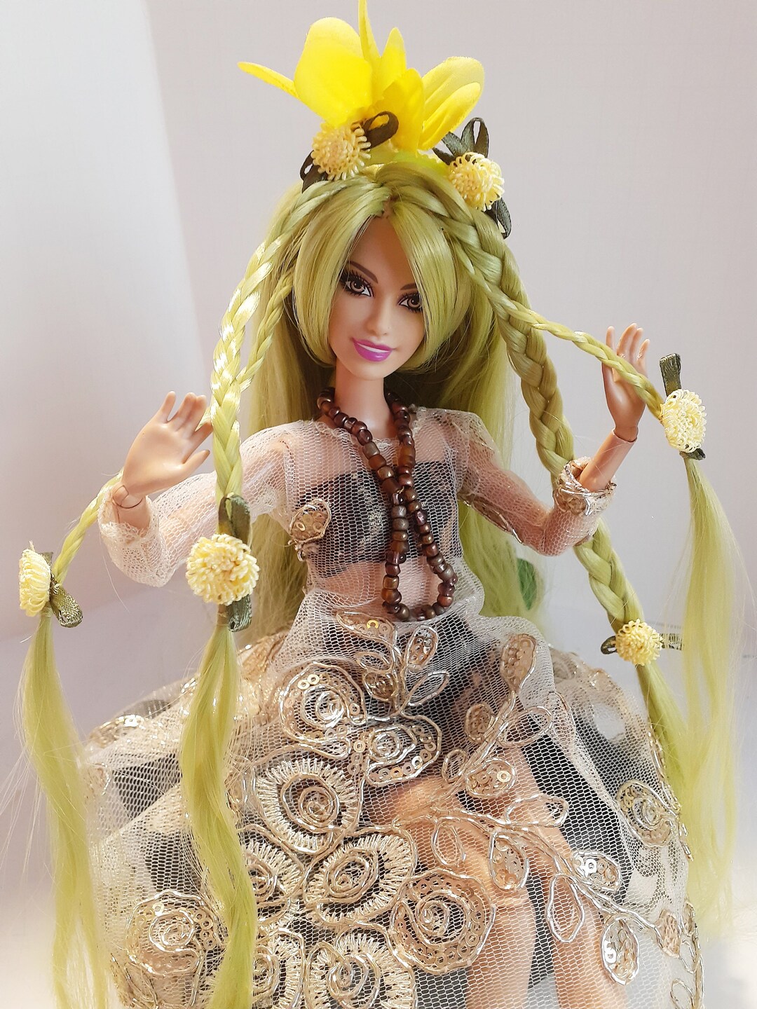 OOAK Rescue Doll - the Garden Goddess - Etsy