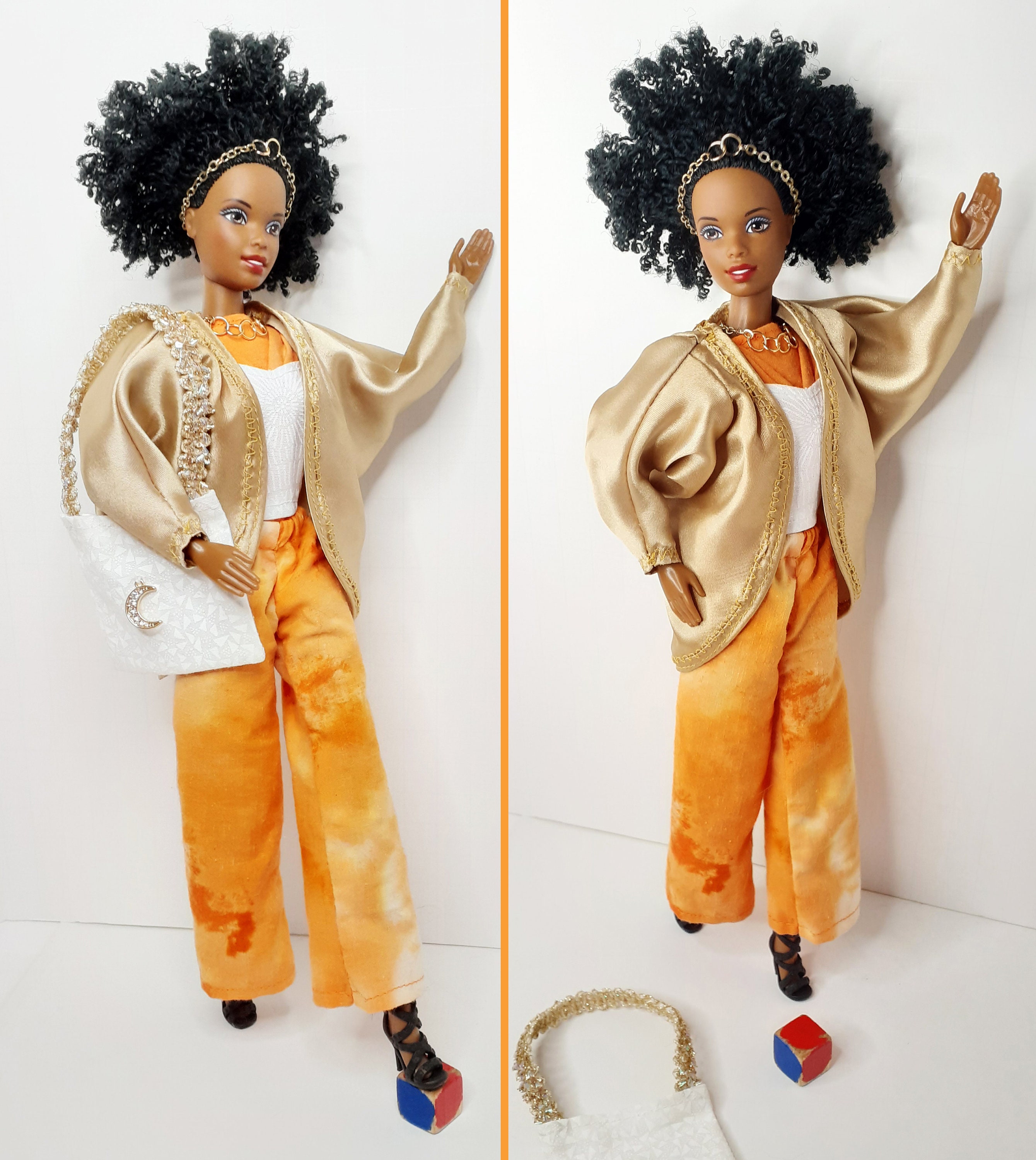 OOAK Rescue Doll Star Wars Inspired Gold Leader With Chance Cube - Etsy
