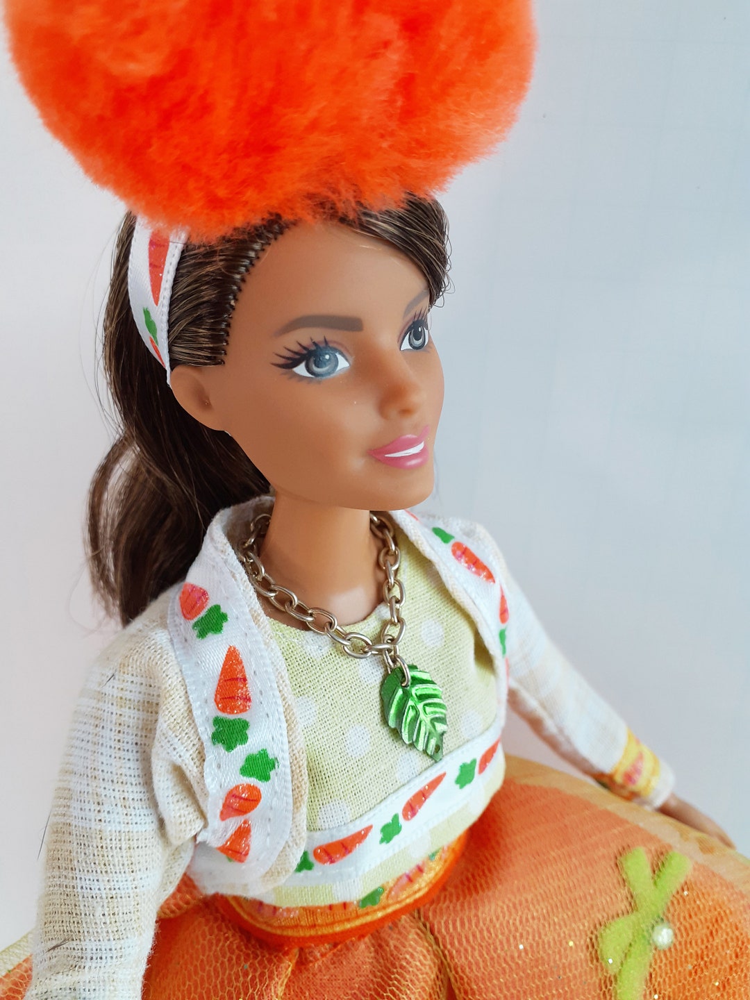 OOAK Rescue Doll - Easter Carrot Lady Curvy Barbie - Etsy
