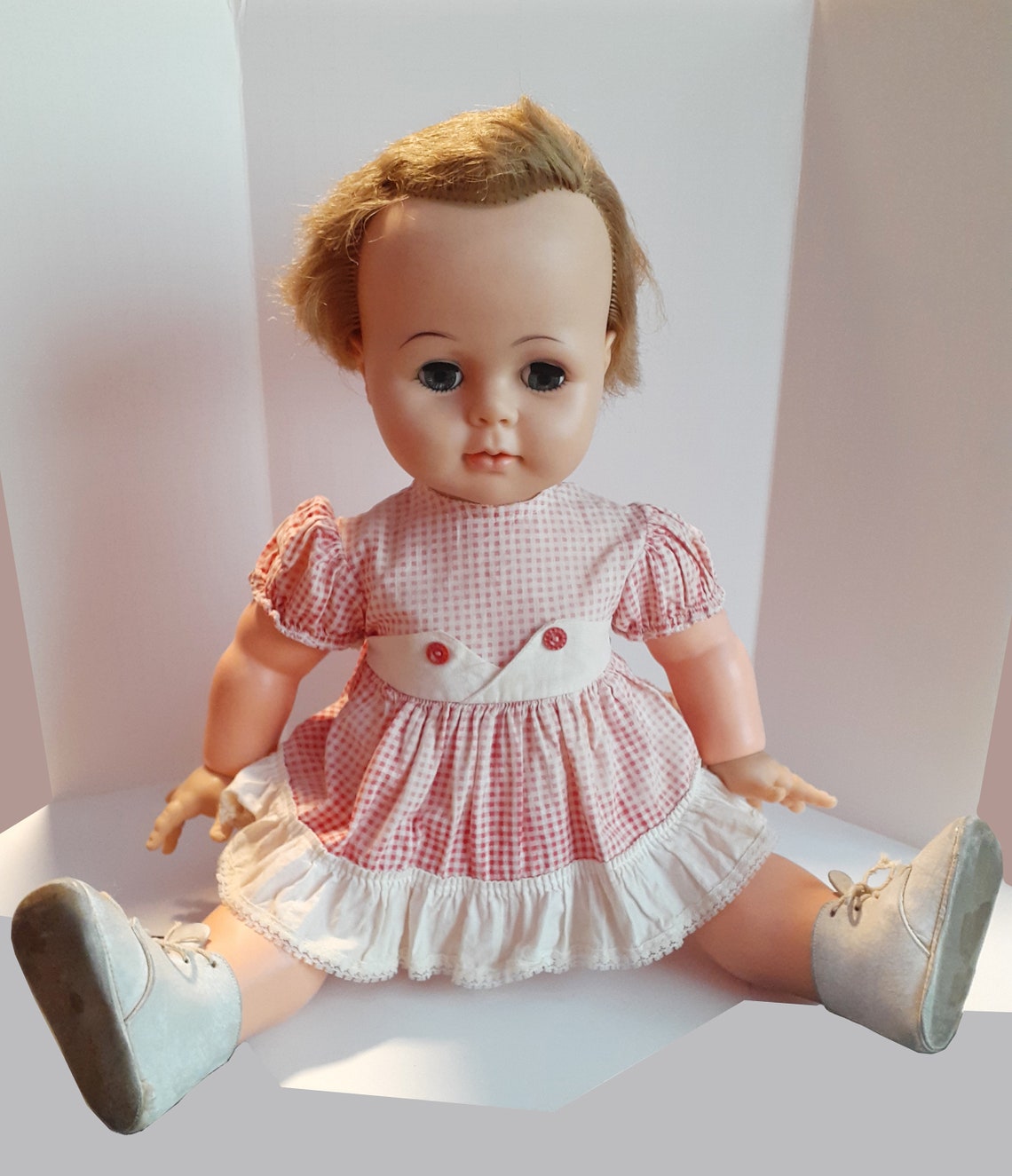 OOAK Rescue Doll - 1960's Kissy Doll by Ideal With Original Dress and ...