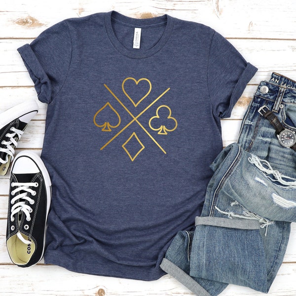Poker Tshirt - Etsy