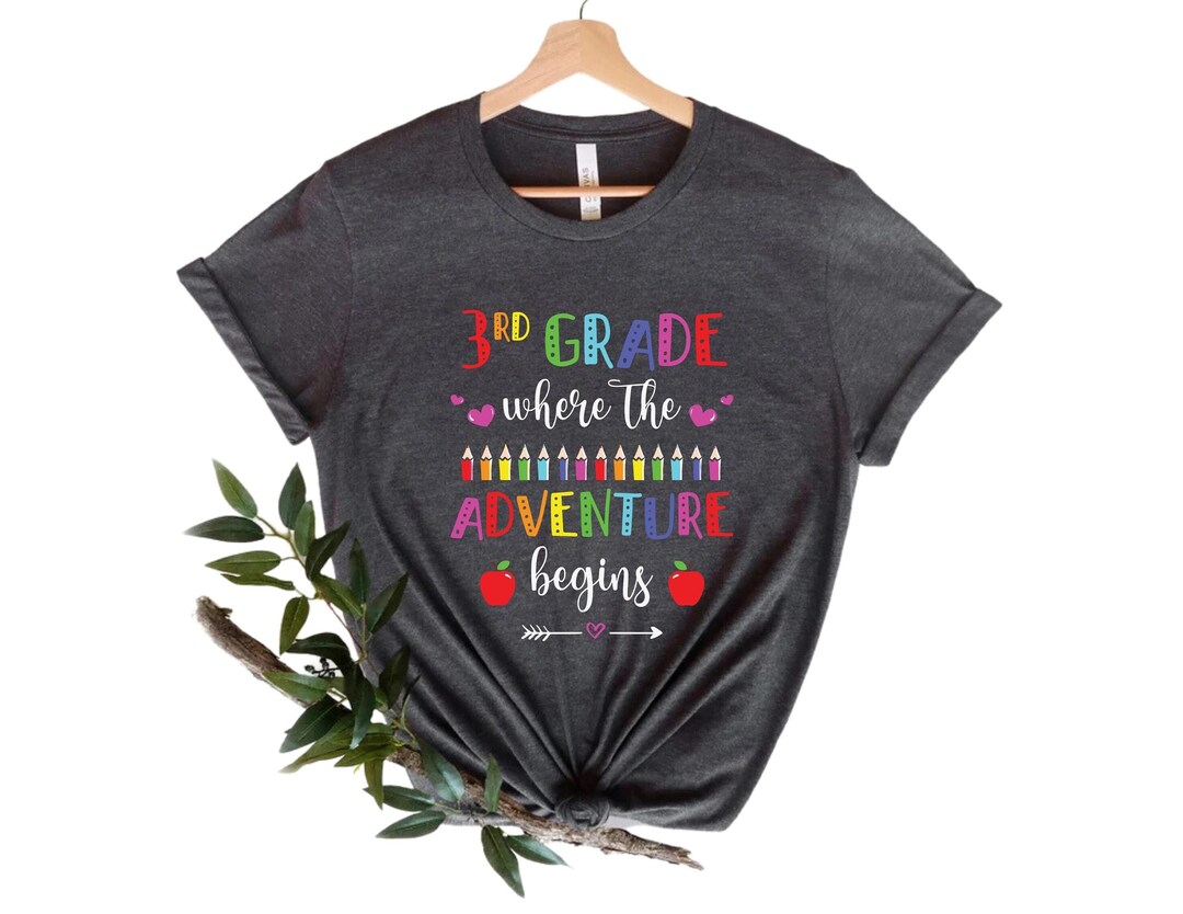 Third Grade Shirts 3rd Grade Team Shirts Teacher - Etsy