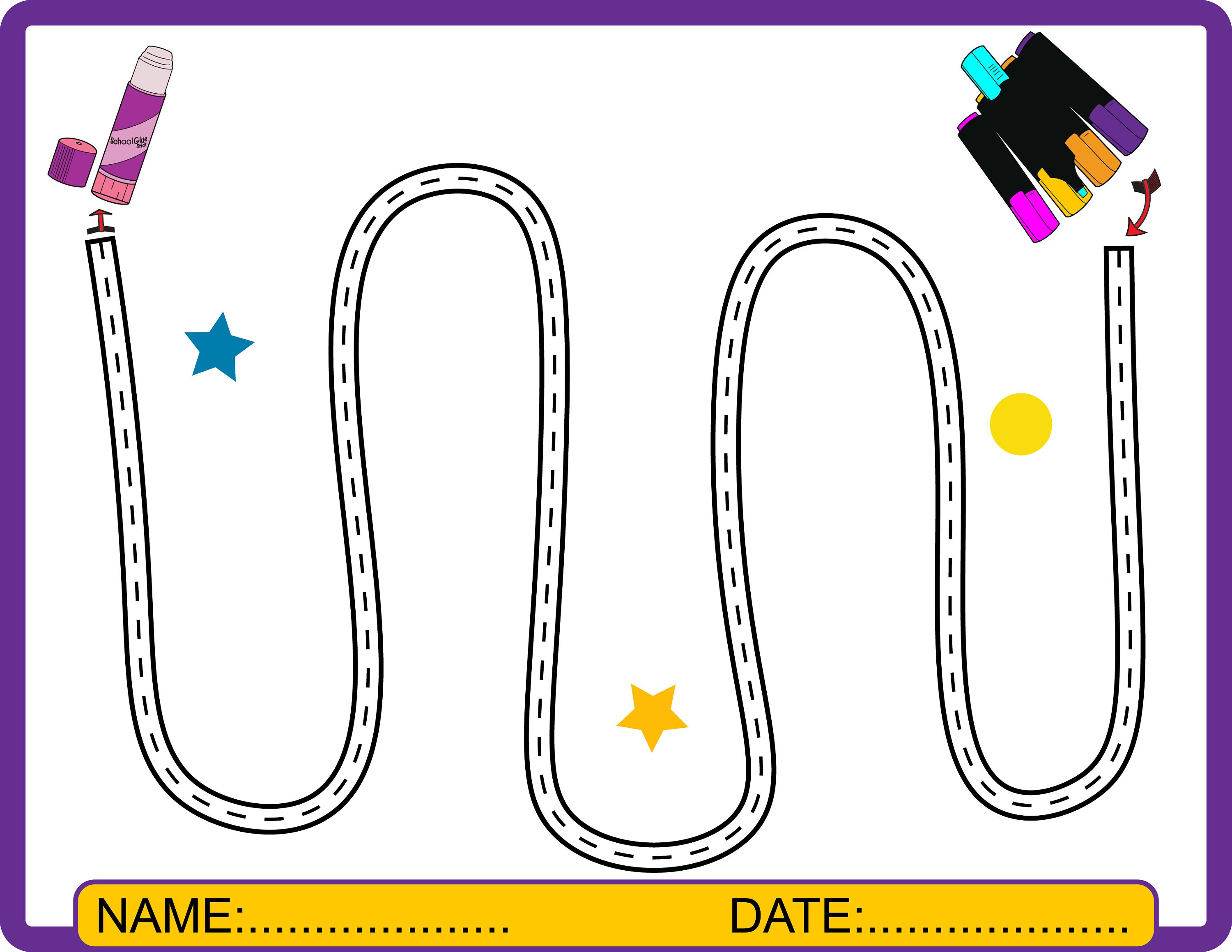 Pencil Control and Tracing Alphabet Monsters Activity to Develop the ...