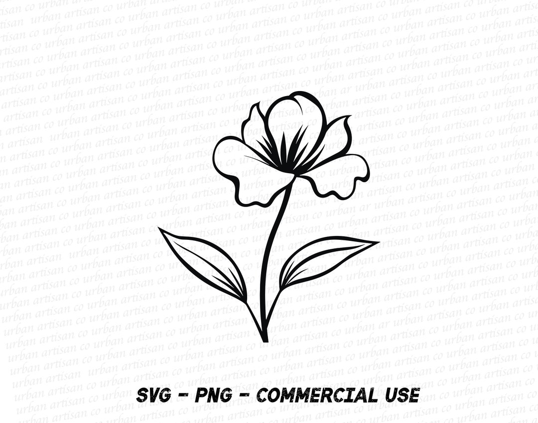 Flor SVG Flor PNG Archivos SVG para Cricut Uso comercial - Etsy México