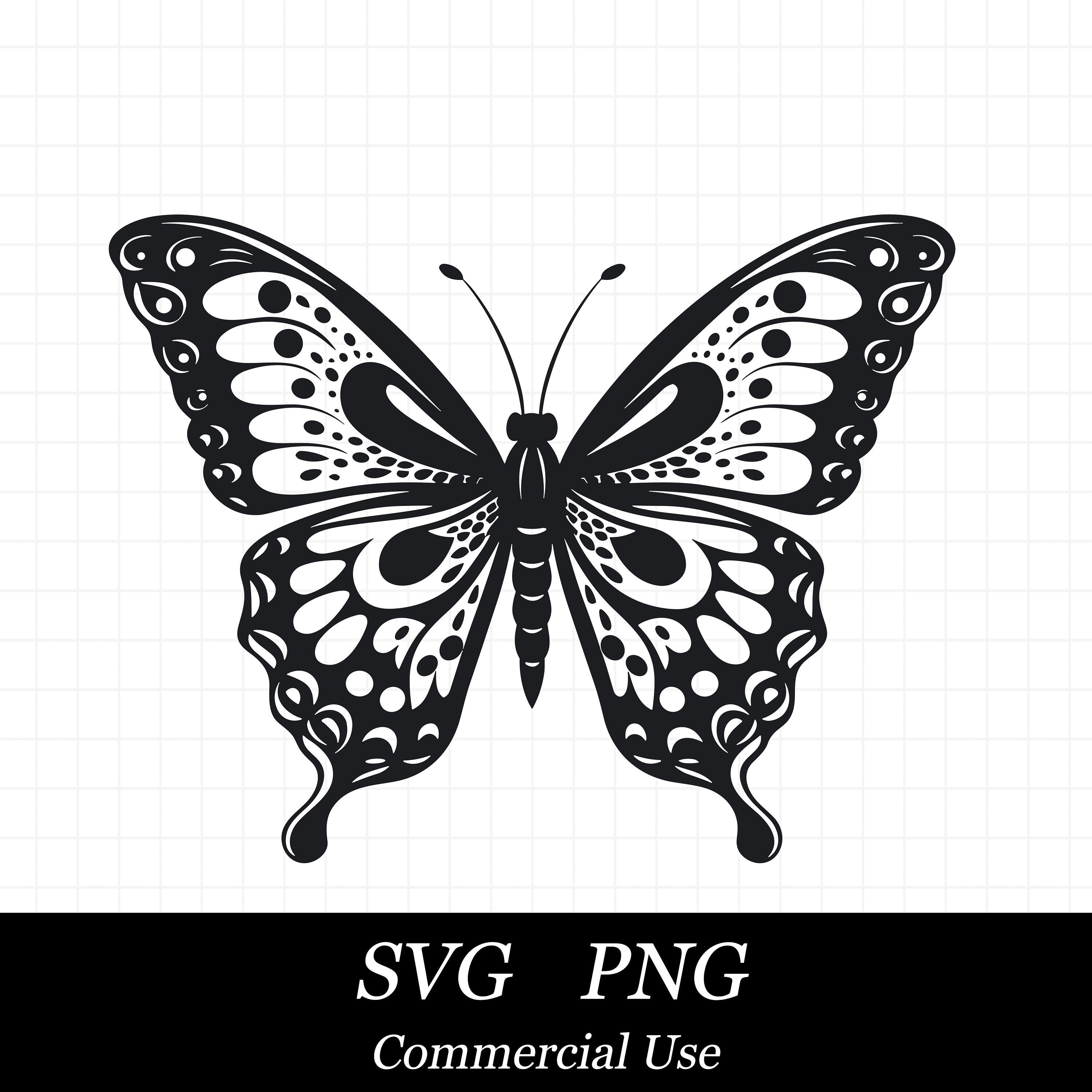 Mariposa SVG Mariposa PNG Archivos SVG para Cricut Uso - Etsy España