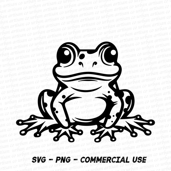 Frog Svg - Etsy