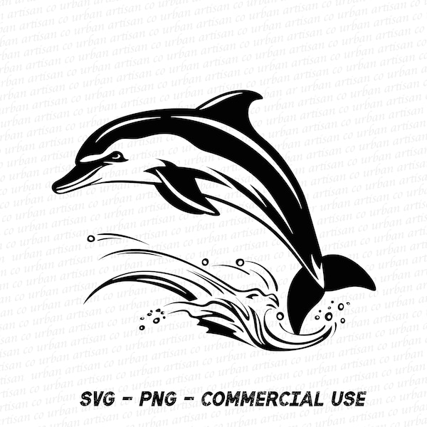Dolphin Svg Files - Etsy