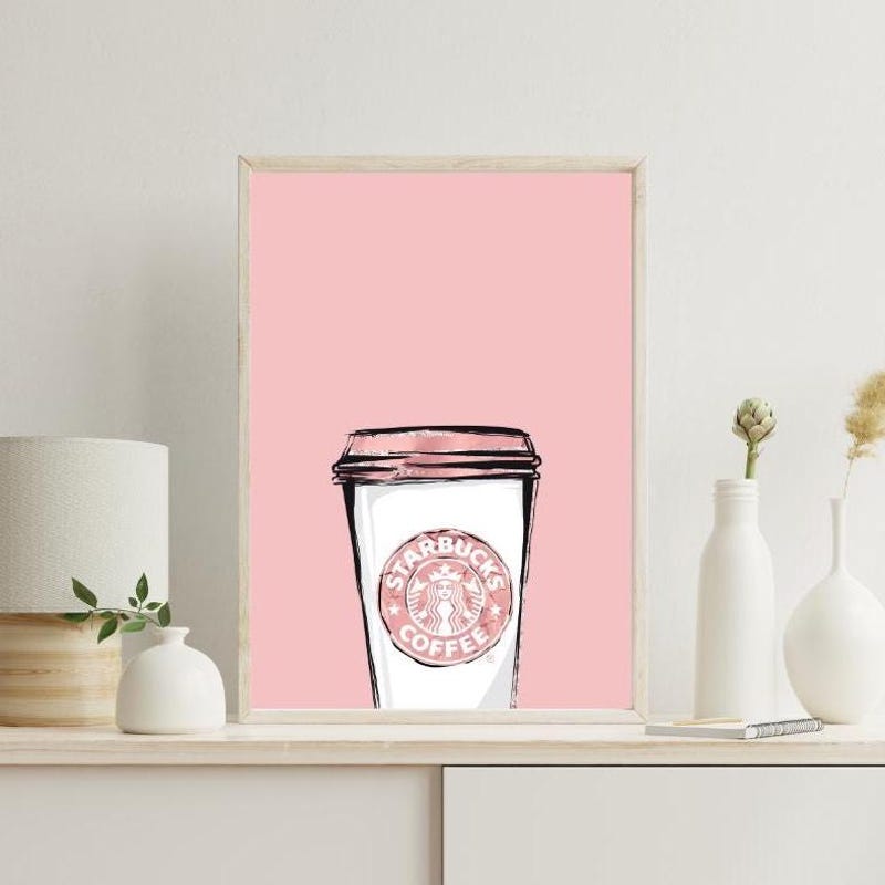 Starbucks Poster - Etsy UK