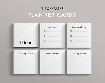 Task Cards Planner - Etsy