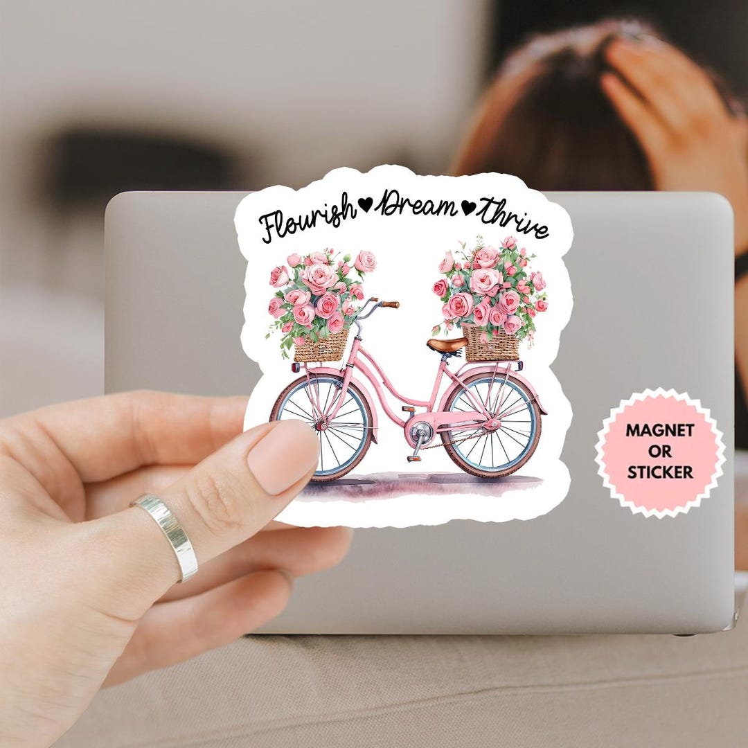 Flourish Dream Thrive FDT Sticker, Funny Anti Trump Sticker, Anti ...