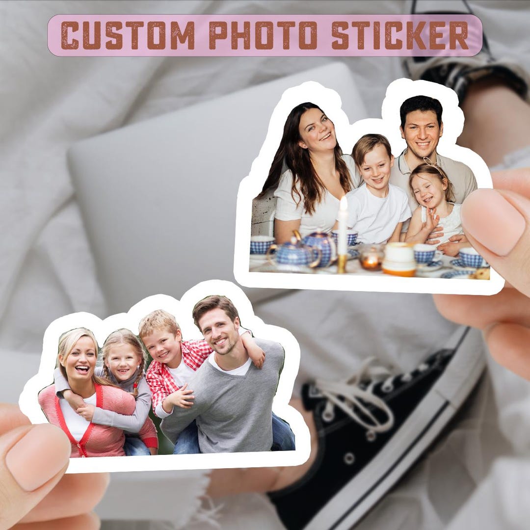 Custom Photo Stickers, Build Your Own Sticker, Personalized Quote ...