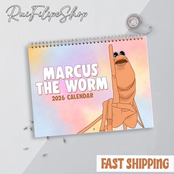 Marcus the Worm Vr Merch - Etsy