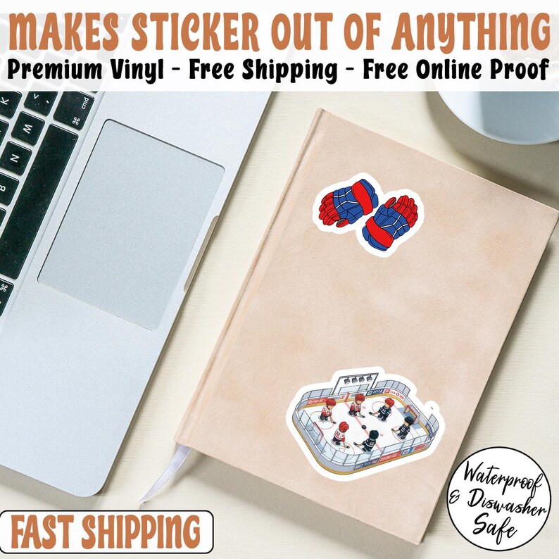 Heated Rivalry Hockey Icons Sticker Set, Hockey Romance Waterproof ...