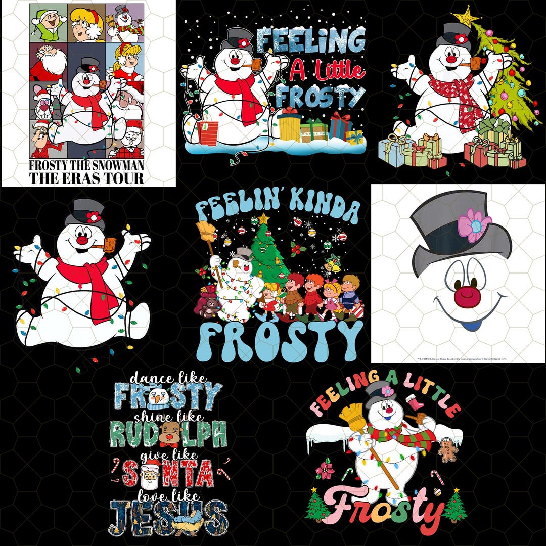 Frosty the Snowman Christmas Bundle, Feeling A Little Frosty Bundle ...
