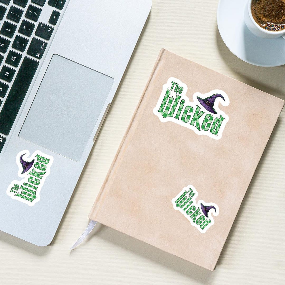 The Wicked Sticker, Team Elphaba Sticker, Changed for Good Wicked ...
