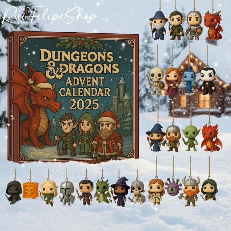 Dungeons and Dragons Advent Calendar - Etsy
