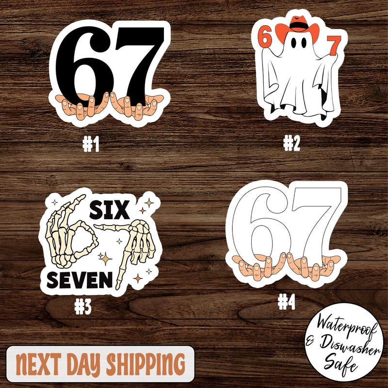 67 Stickers - Etsy
