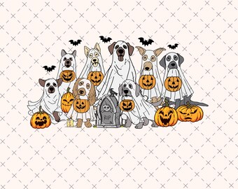 Cute Ghost Dog Halloween Png, Spooky Dog Png, Halloween Dog Mom Gifts ...