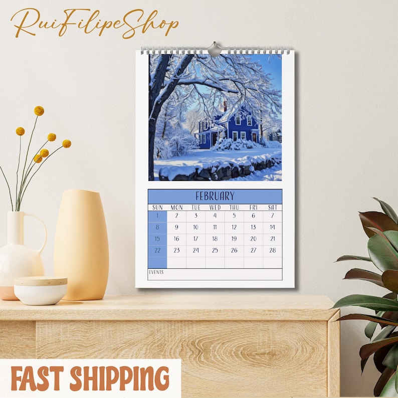 Landscape Calendar Monthly 2026, Landscape Calendar Monthly Home Decor ...