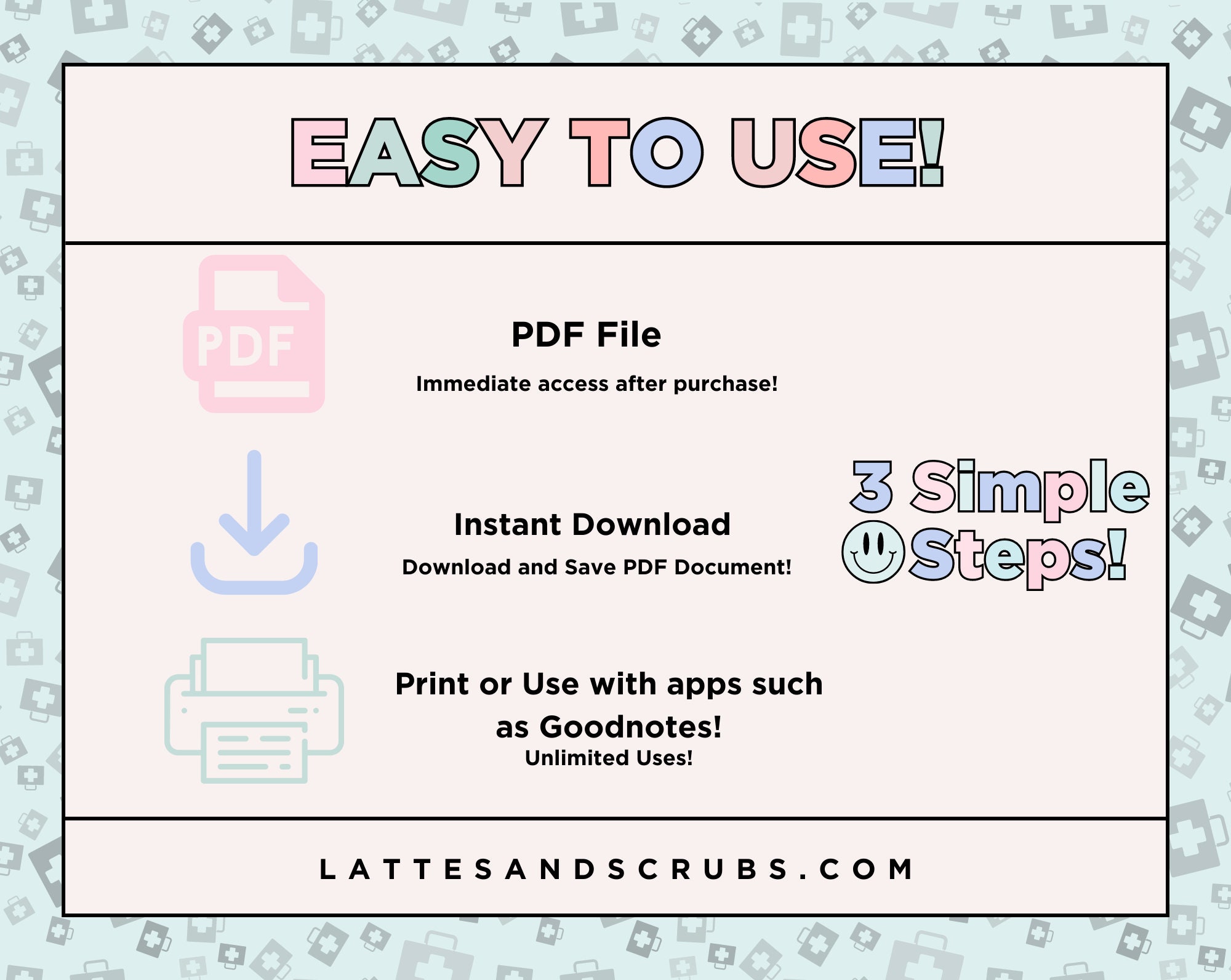 Med Surg Nursing School Template, Printable Study Resource - Etsy