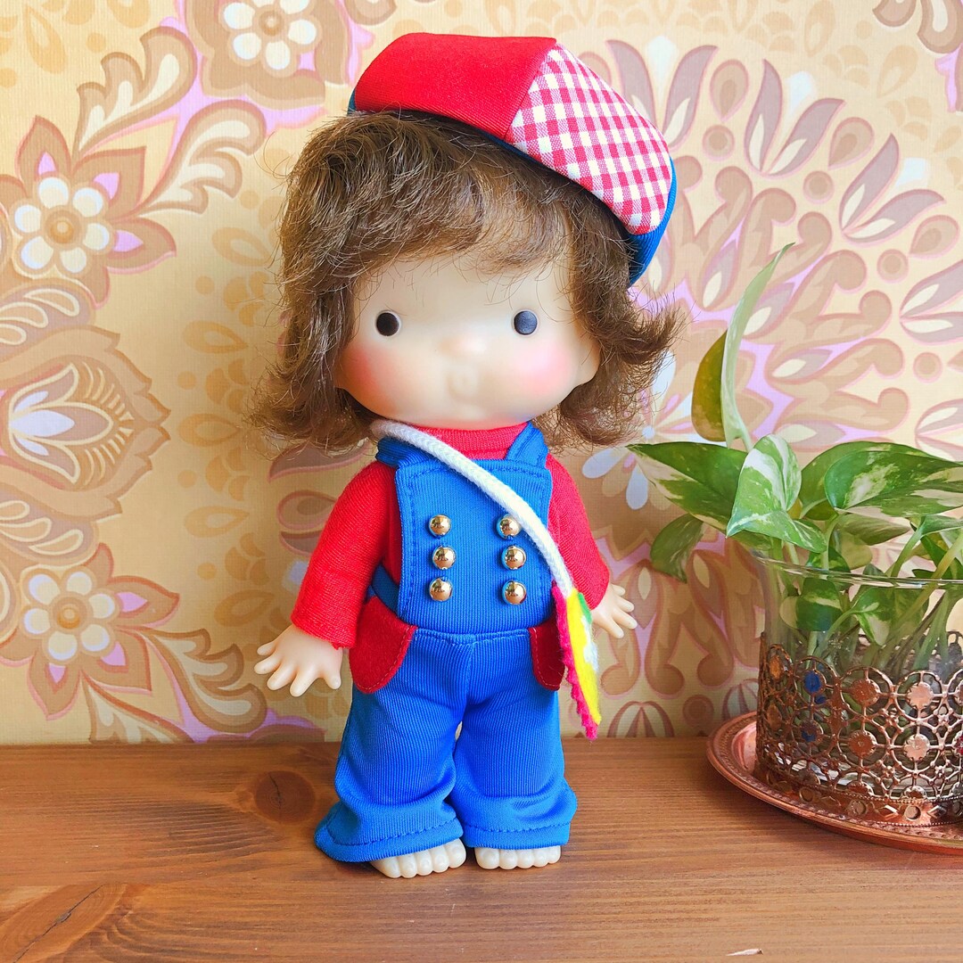 70's Sofubi Doll / Sekiguchi / Showa Retro / Wearing New Clothes - Etsy