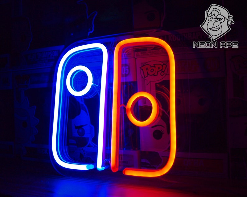 Nintendo Switch Neon Sign, Custom Neon Sign, Neon Sign, Game Room Decor ...