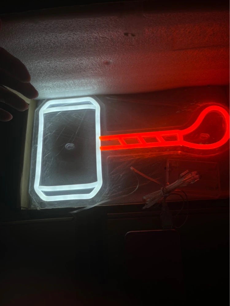 Thor Hammer Neon Sign, Avengers Logo Neon Sign, Marvel Neon Sign, Wall ...