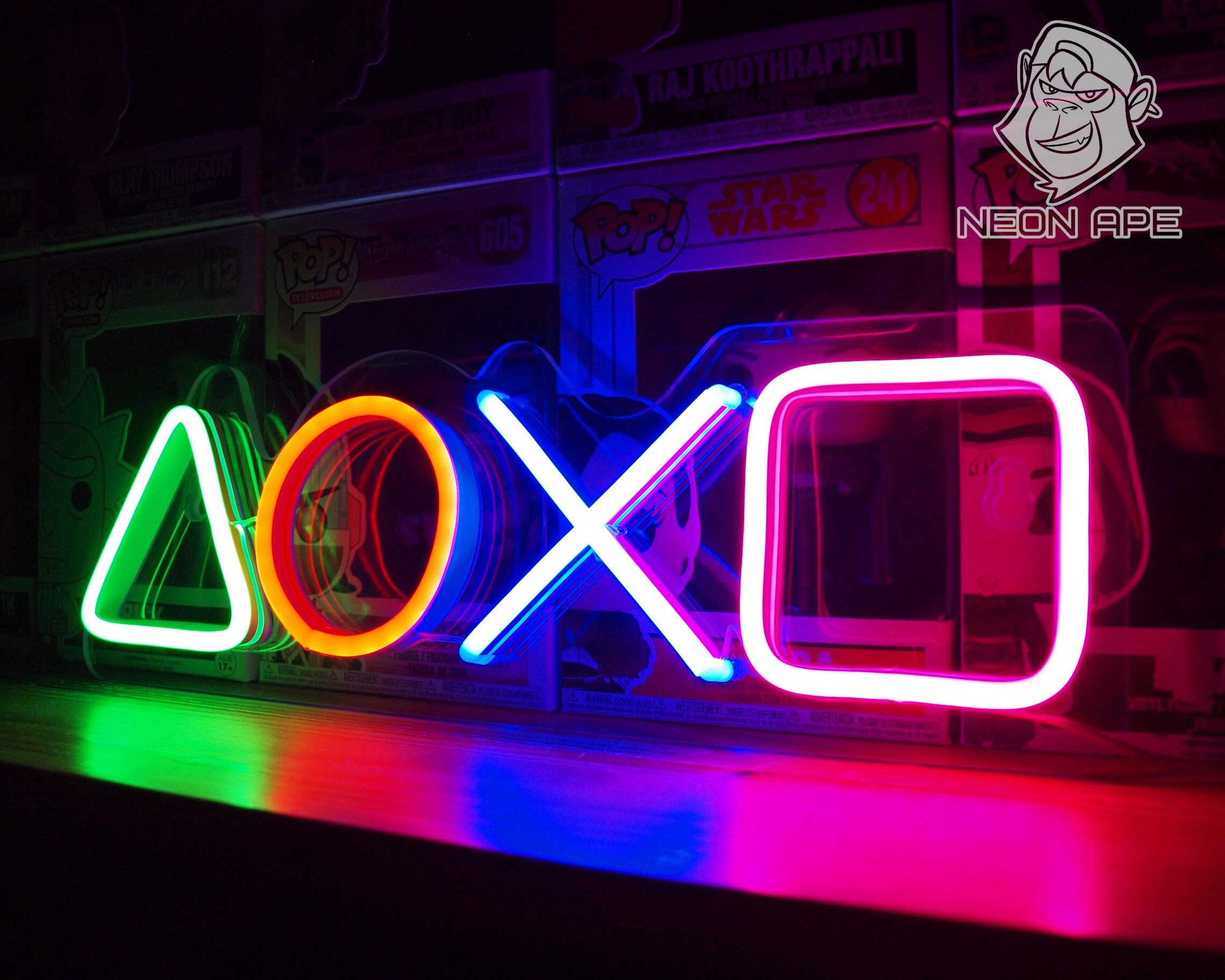 Playstation Neon Led Sign Custom Neon Sign Neon Sign Game - Etsy