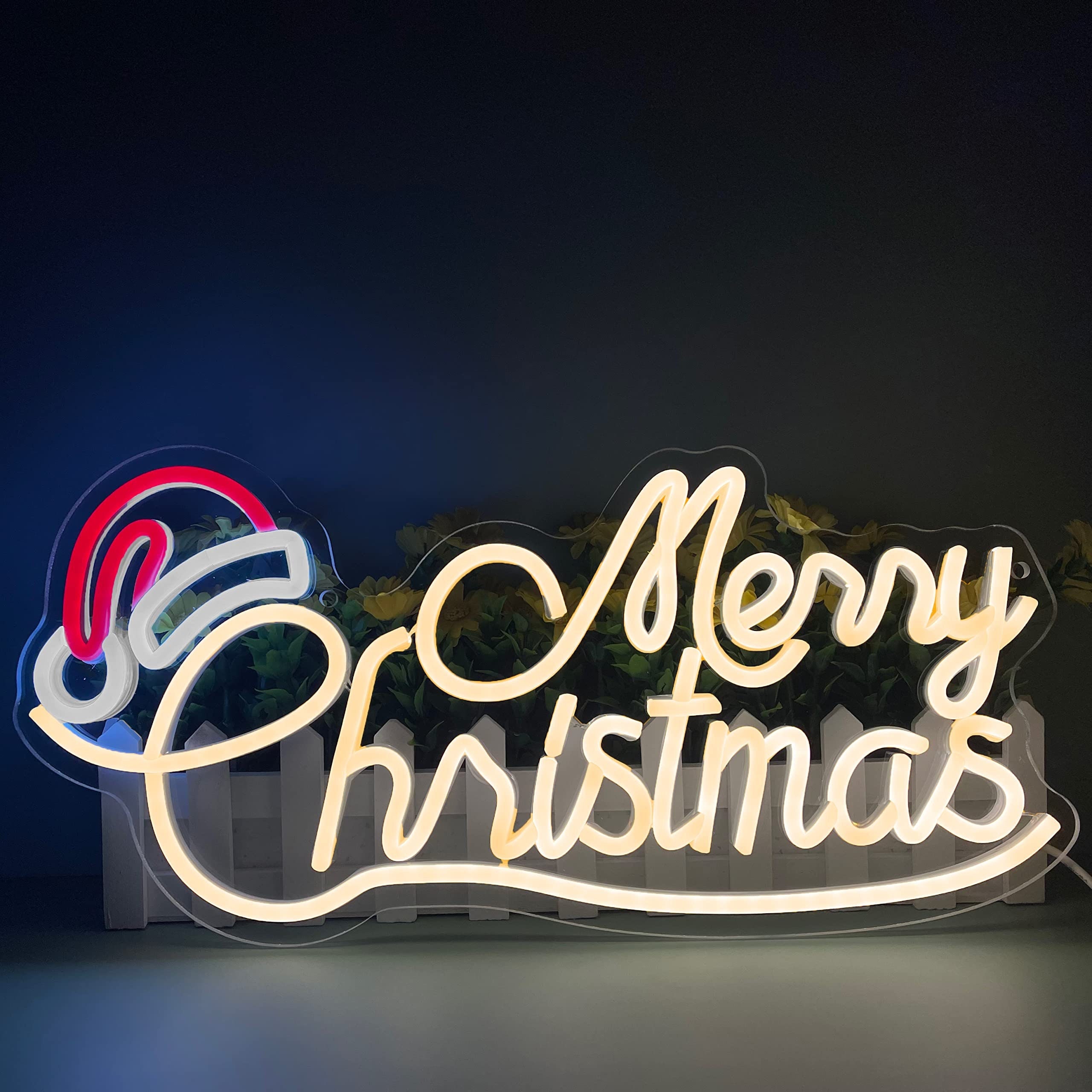 Merry Christmas Neon Sign Christmas Neon Decoration - Etsy