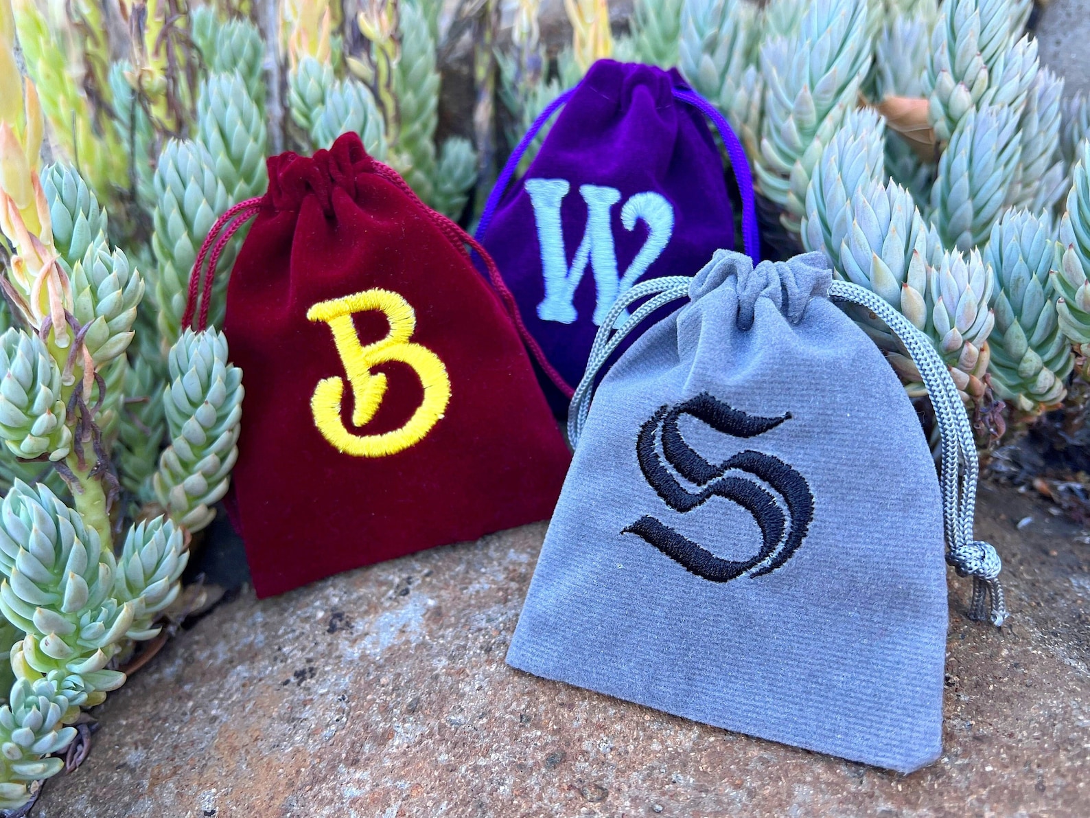 Custom Embroidered Dnd Dice Bag, Personalised D&D Dice Pouch, Dungeons ...