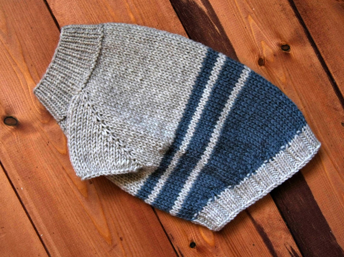 Hand Knitted Cat Sweater hemingway Handmade - Etsy