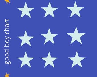 Printable Reward Chart - Good Boy Not Rude Boy - Purple - Etsy