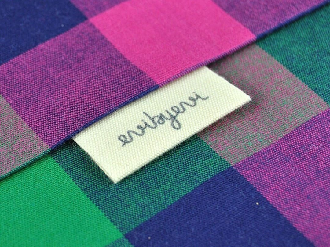 30pcs Custom Design Fabric Clothing Labels Design With Your Text or ...