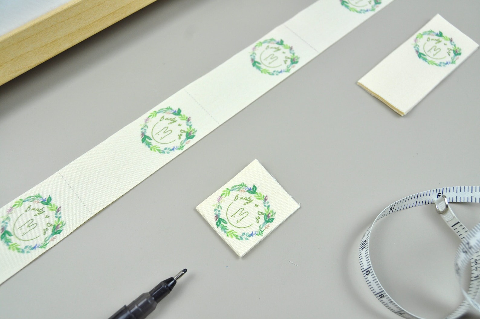 50 Custom Design Fabric Clothing Labels Design With Your Text | Etsy