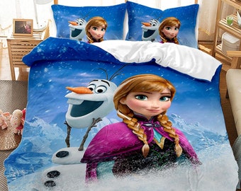 Frozen Queen Comforter Set - Etsy