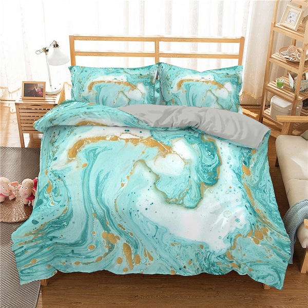 Turquoise Bedding - Etsy