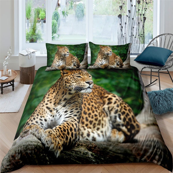 Animal Print Bedding - Etsy