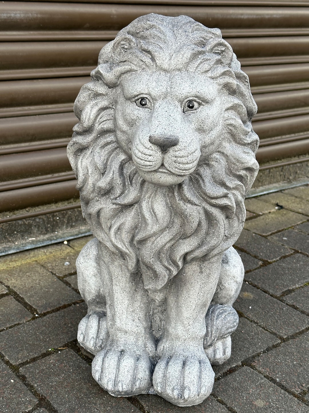 Statue d'ornement de lion de jardin en forme de pierre 51 cm - Etsy France