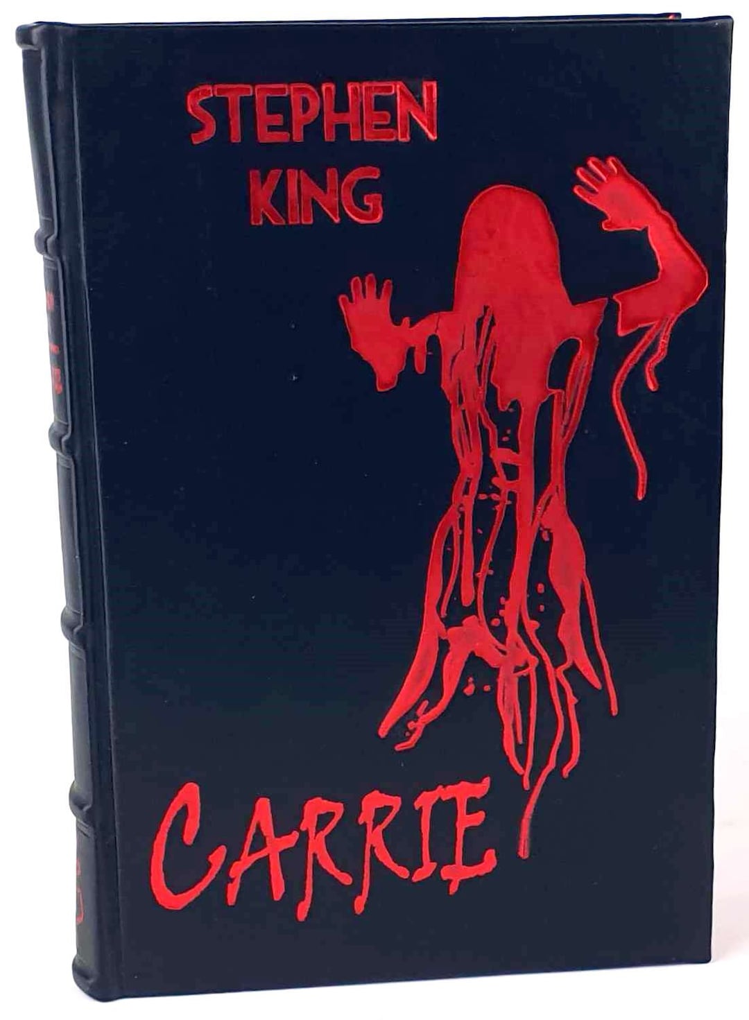 Stephen King - Carrie First Edition, Premium Leather Rebound - Etsy