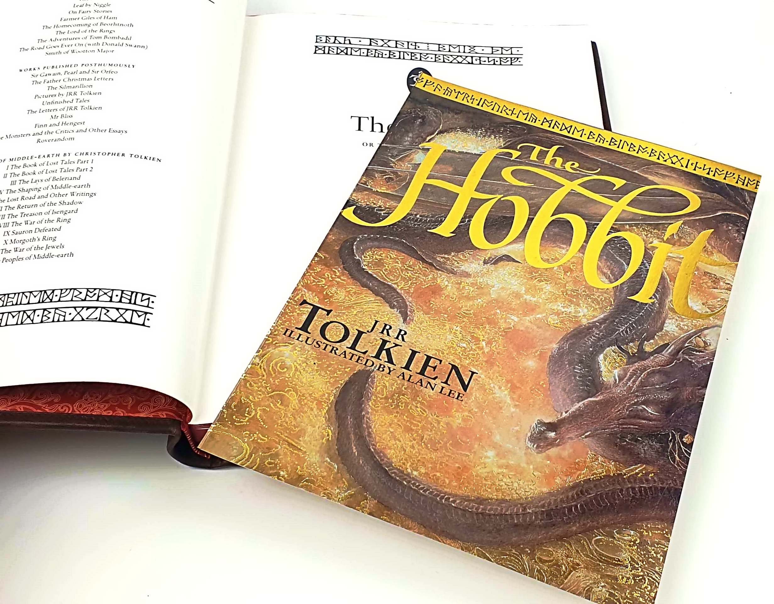 J.R.R. Tolkien- the Hobbit Exclusive Leather Binding, Limited Edition ...