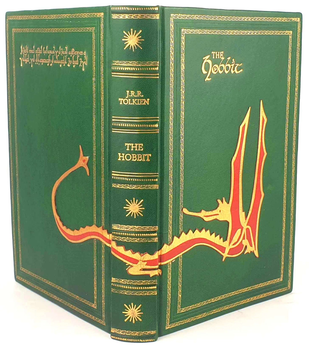 Tolkien - the Hobbit Premium Leather Binding - Etsy