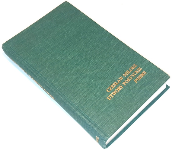 Czeslaw Milosz Poems. Poematy. First Edition - Etsy