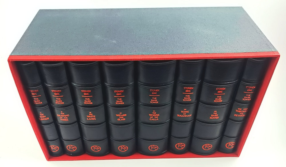 Stephen King Dark Tower Set of the 8 Volumes complete Leather Bound - Etsy
