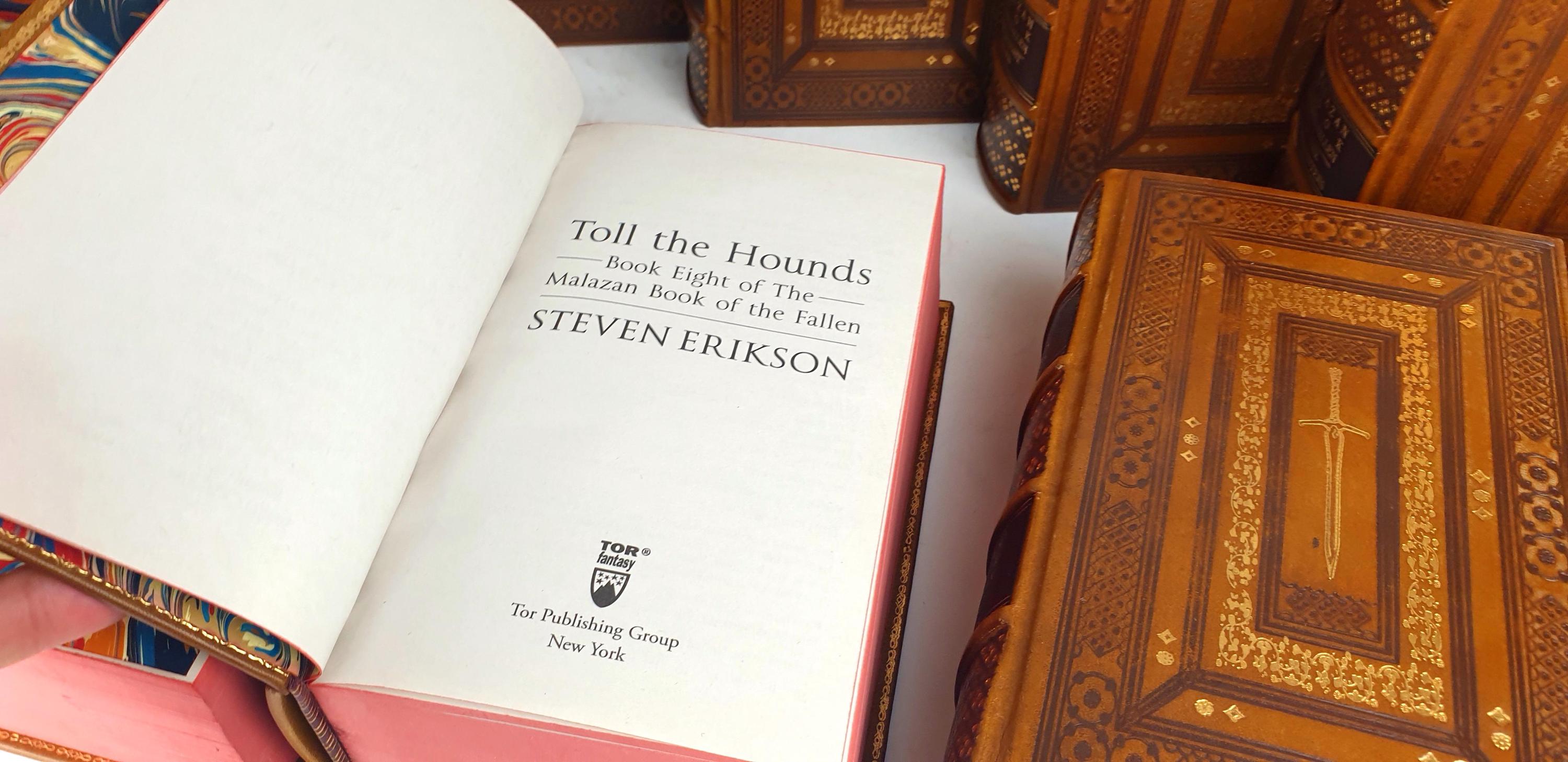Steven Erikson - Malazan Book of the Fallen Complete Collection Set 1 ...