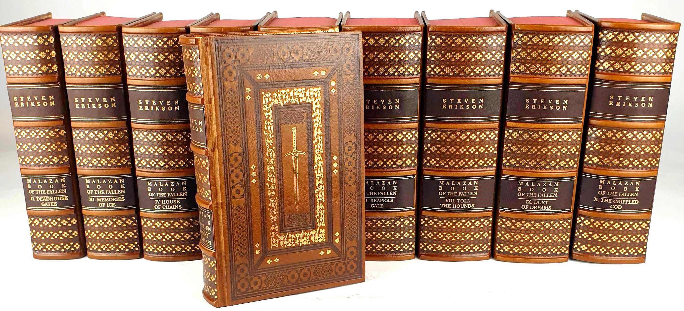 Steven Erikson - Malazan Book of the Fallen Complete Collection Set 1 ...